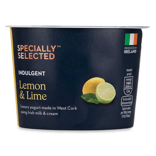 Indulgent Lemon & Lime Yogurt | ALDI IE